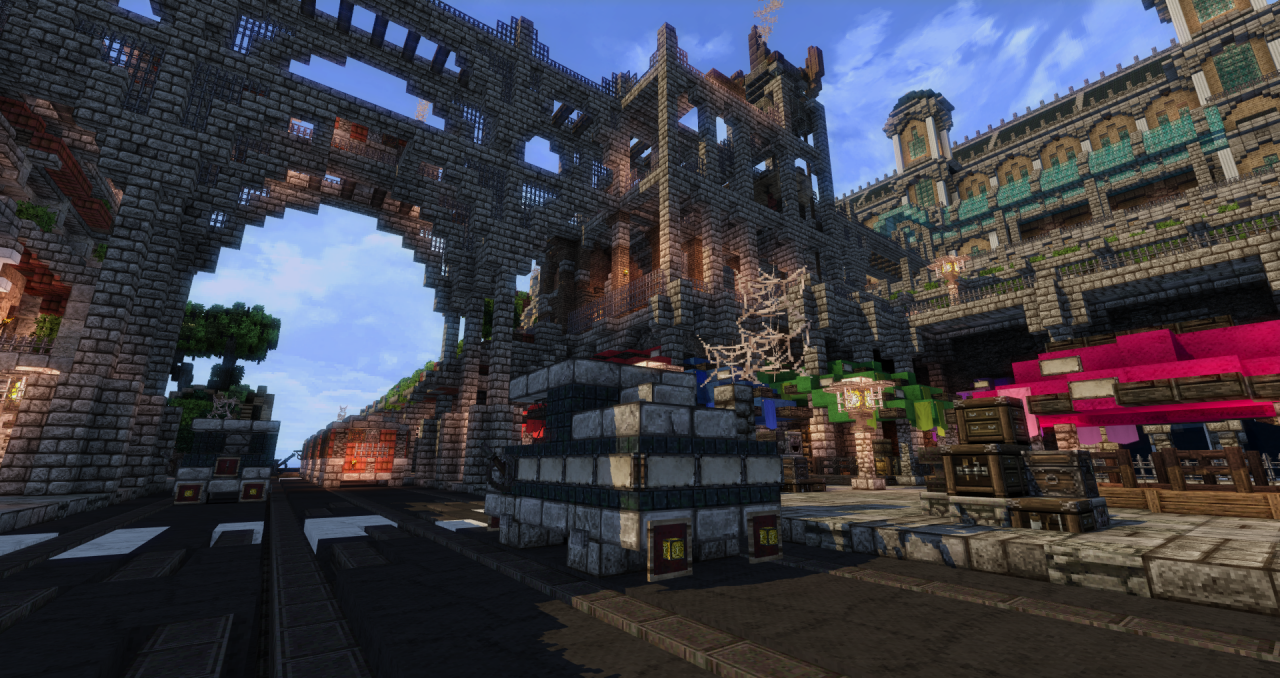 My little version of Dunwall Minecraft Map