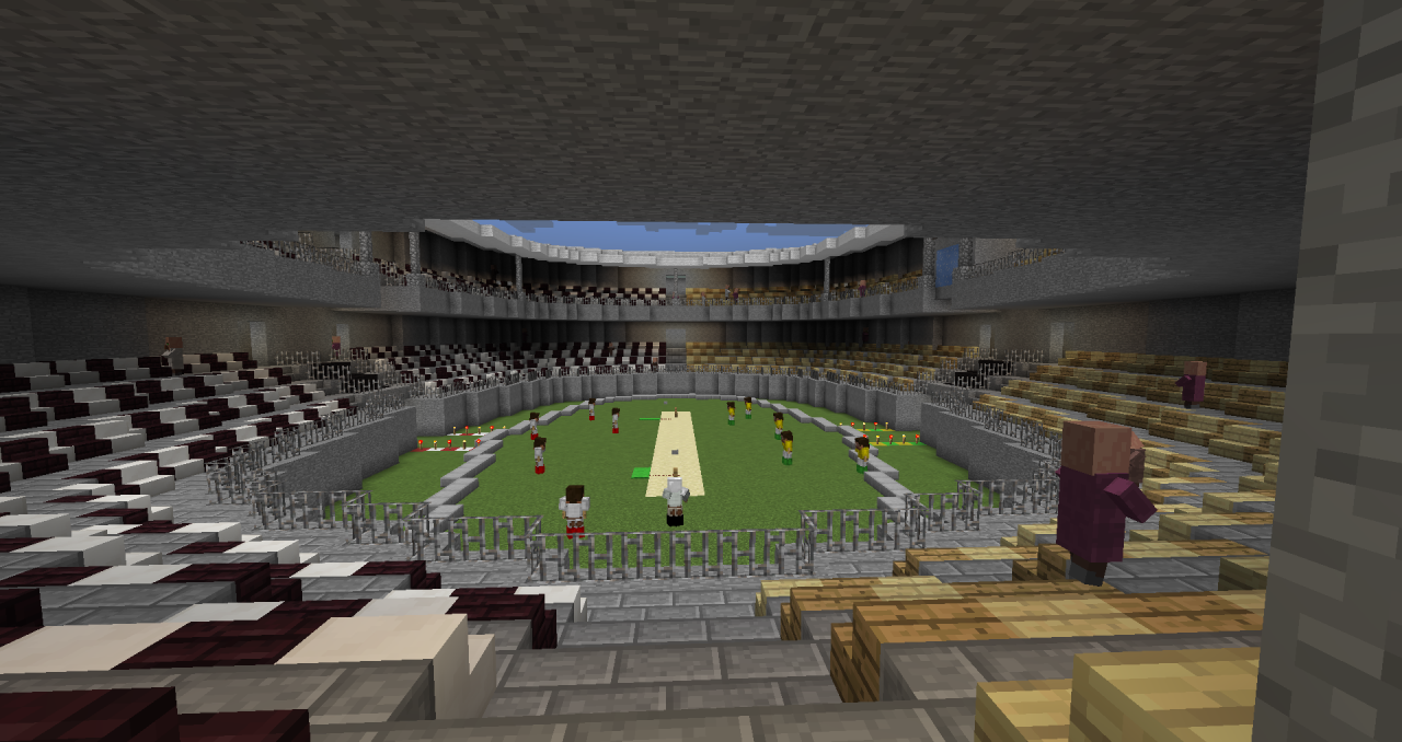 Cricket Stadium Minecraft Map