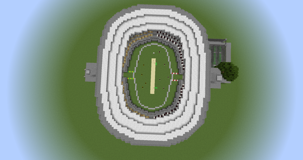 Cricket Stadium Minecraft Map