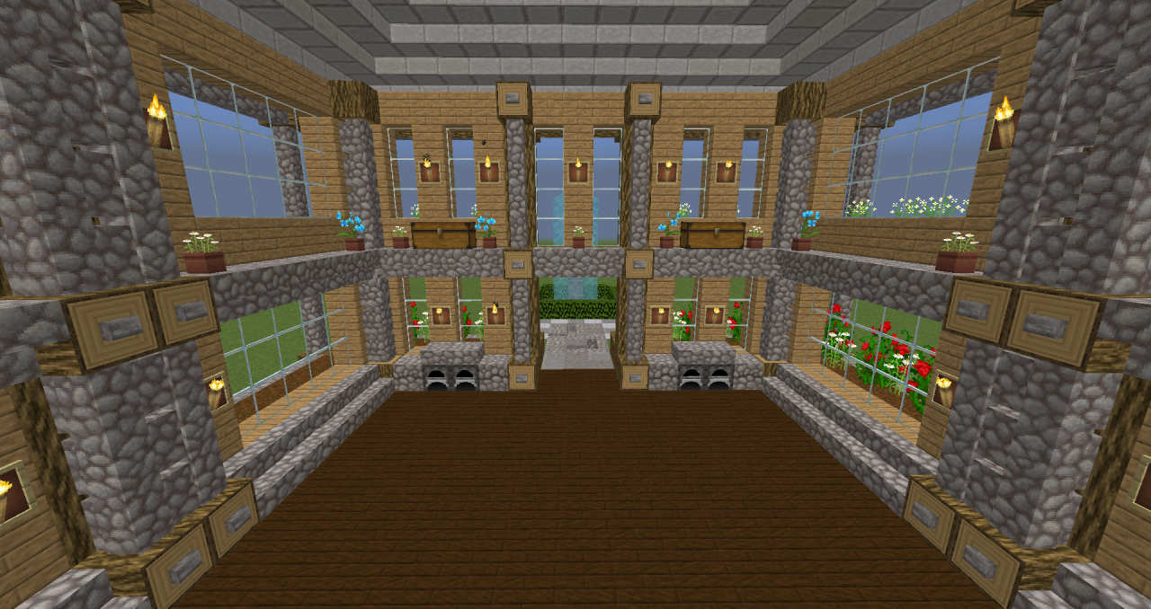 16X16-Modern Home Build # 3 Minecraft Map