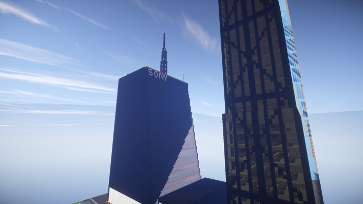 Sony Building Schematic (Vietnam Version) Minecraft Map