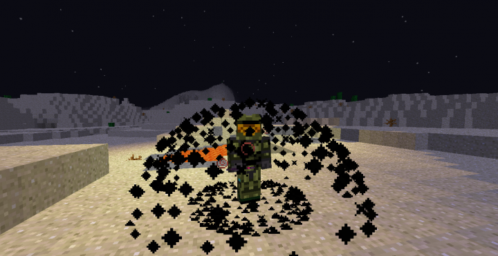 Magic Spells in One Command Minecraft Map