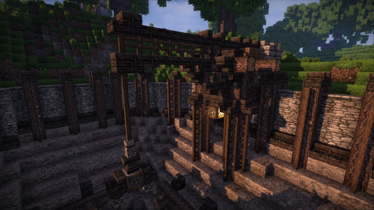 Medieval Mining Quarry Minecraft Map