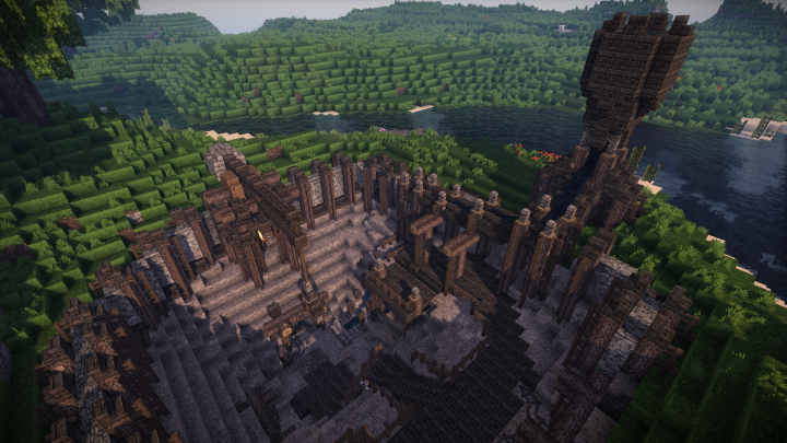 Medieval Mining Quarry Minecraft Map