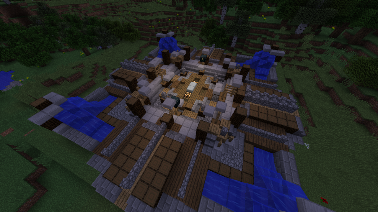 Survival spawn Minecraft Map