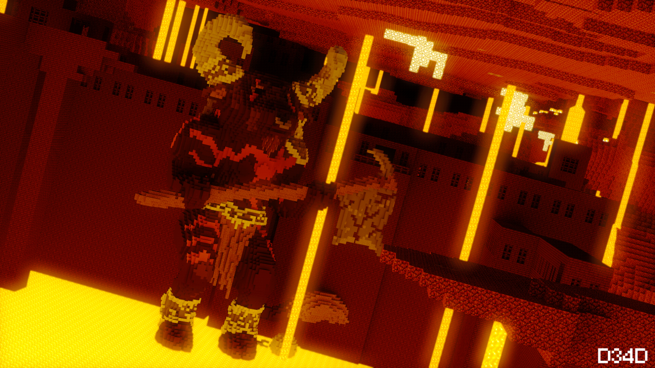 Minotaur + Timelapse Minecraft Map