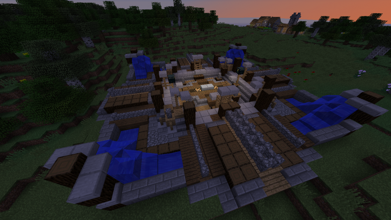 Survival spawn Minecraft Map