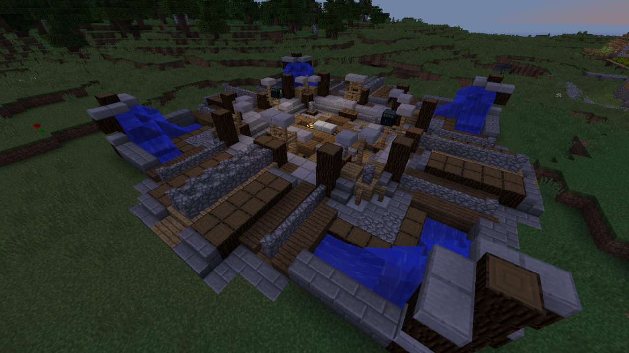 Survival spawn Minecraft Map