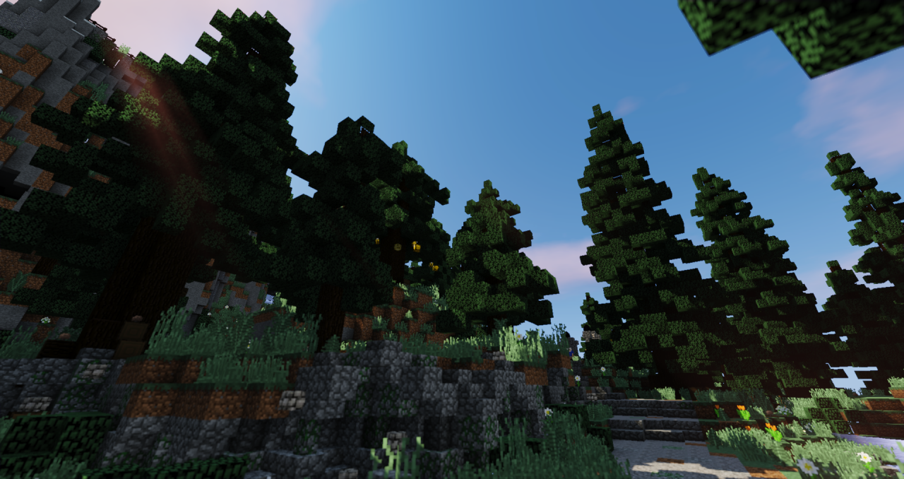 custom spruceforrest Minecraft Map