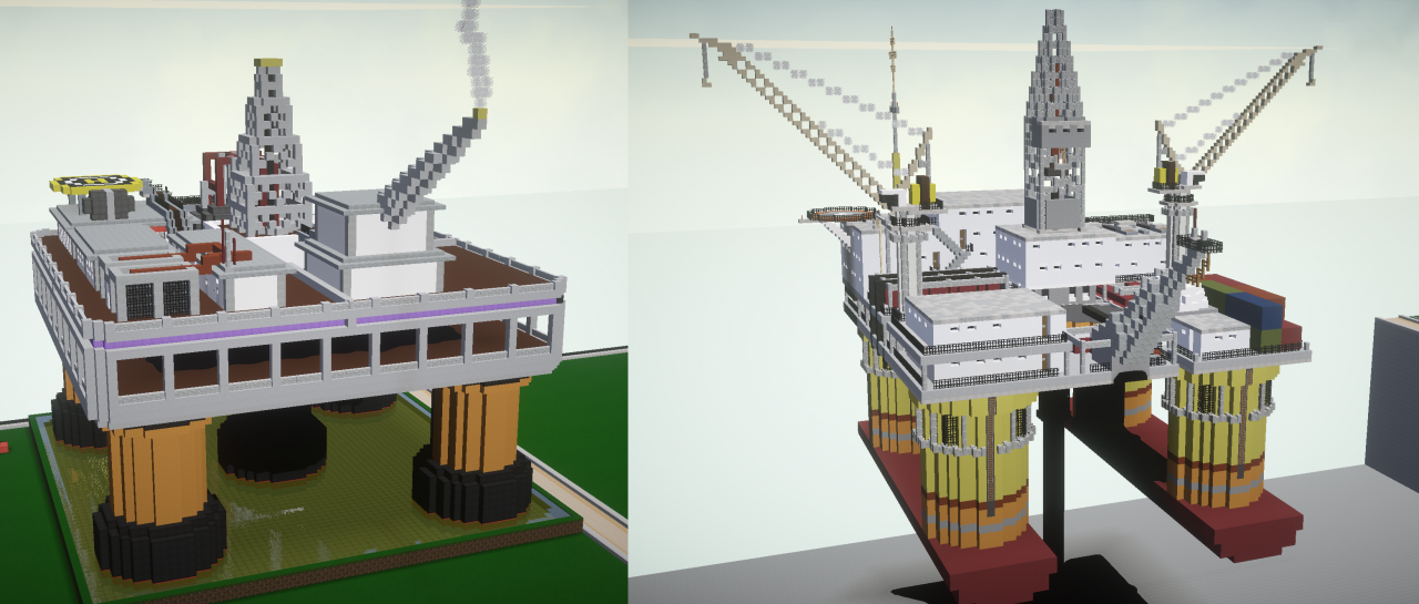 Havilland Oil Company - Oil Platform Minecraft Map