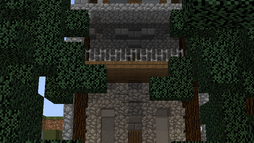 2 Portals 25x25 Lobby Minecraft Map