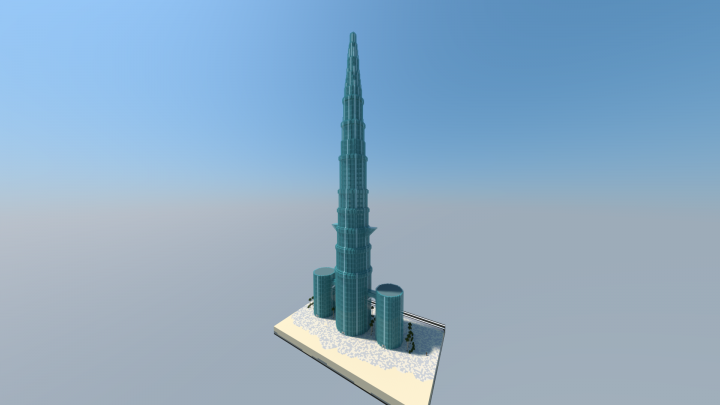 Mile-High Tower, Jeddah Minecraft Map