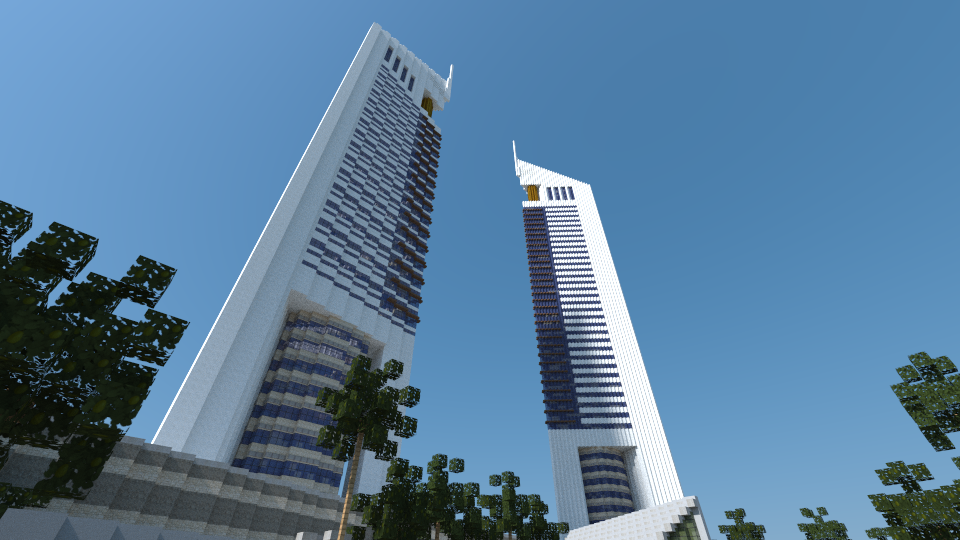 Emirate Towers Dubai Minecraft Map
