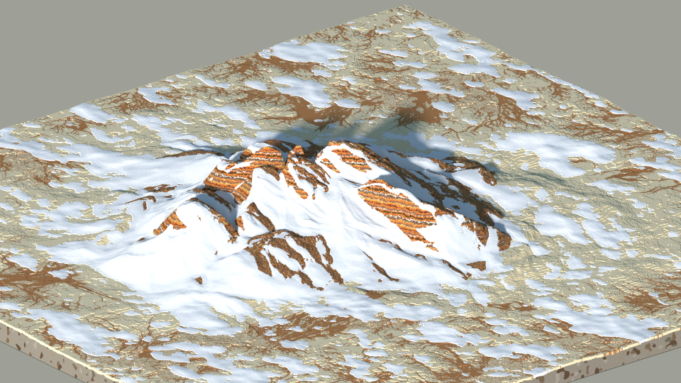 Rocky Monument [1.5k] Minecraft Map