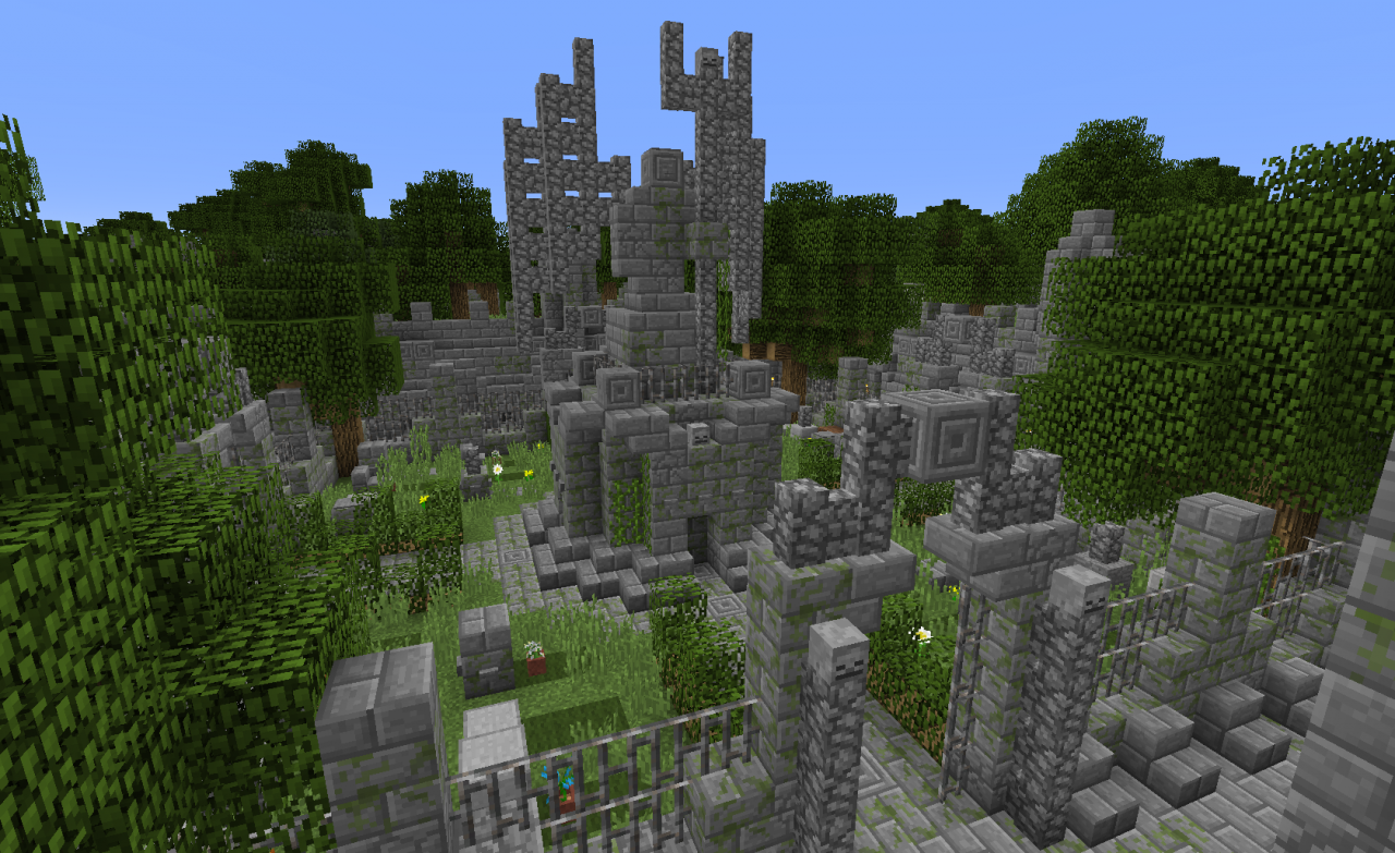 Graves of The Hollowed Souls Minecraft Map