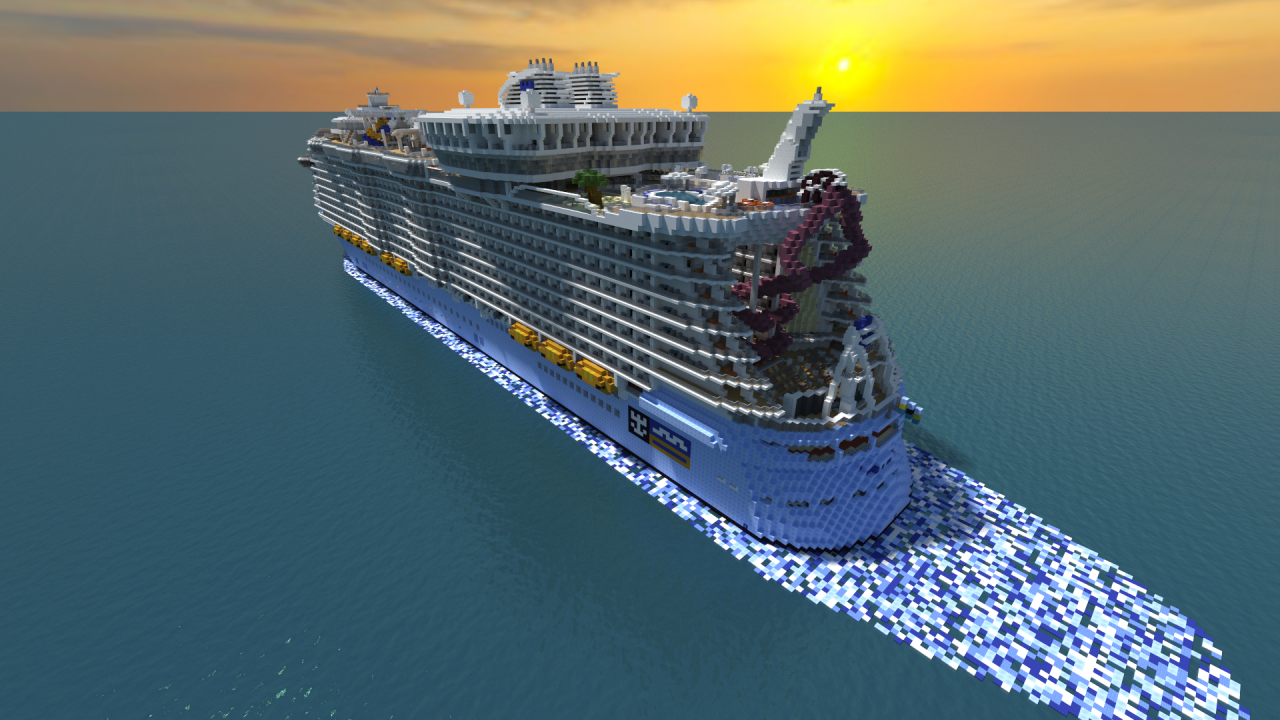 Harmony of the Seas Cruise Ship [Full Interior] {1:1 Scale} (World's ...