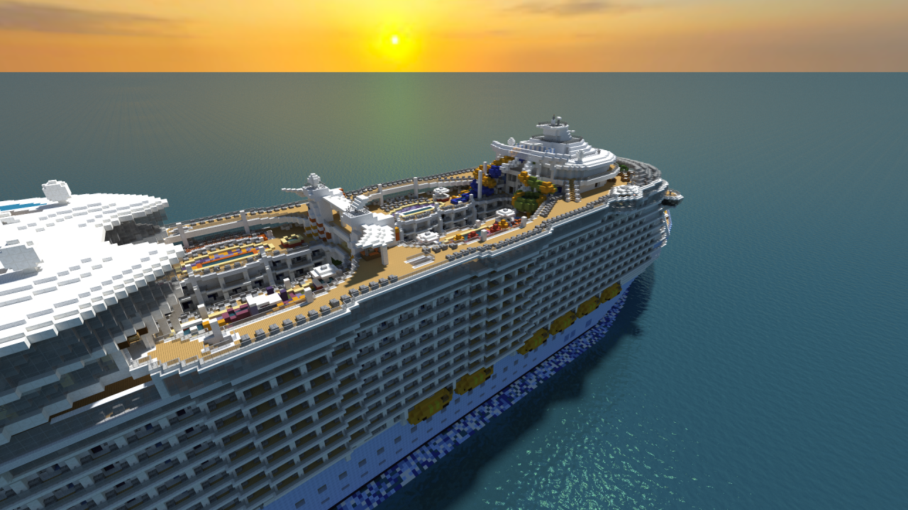 Harmony of the Seas Cruise Ship [Full Interior] {1:1 Scale} (World's ...