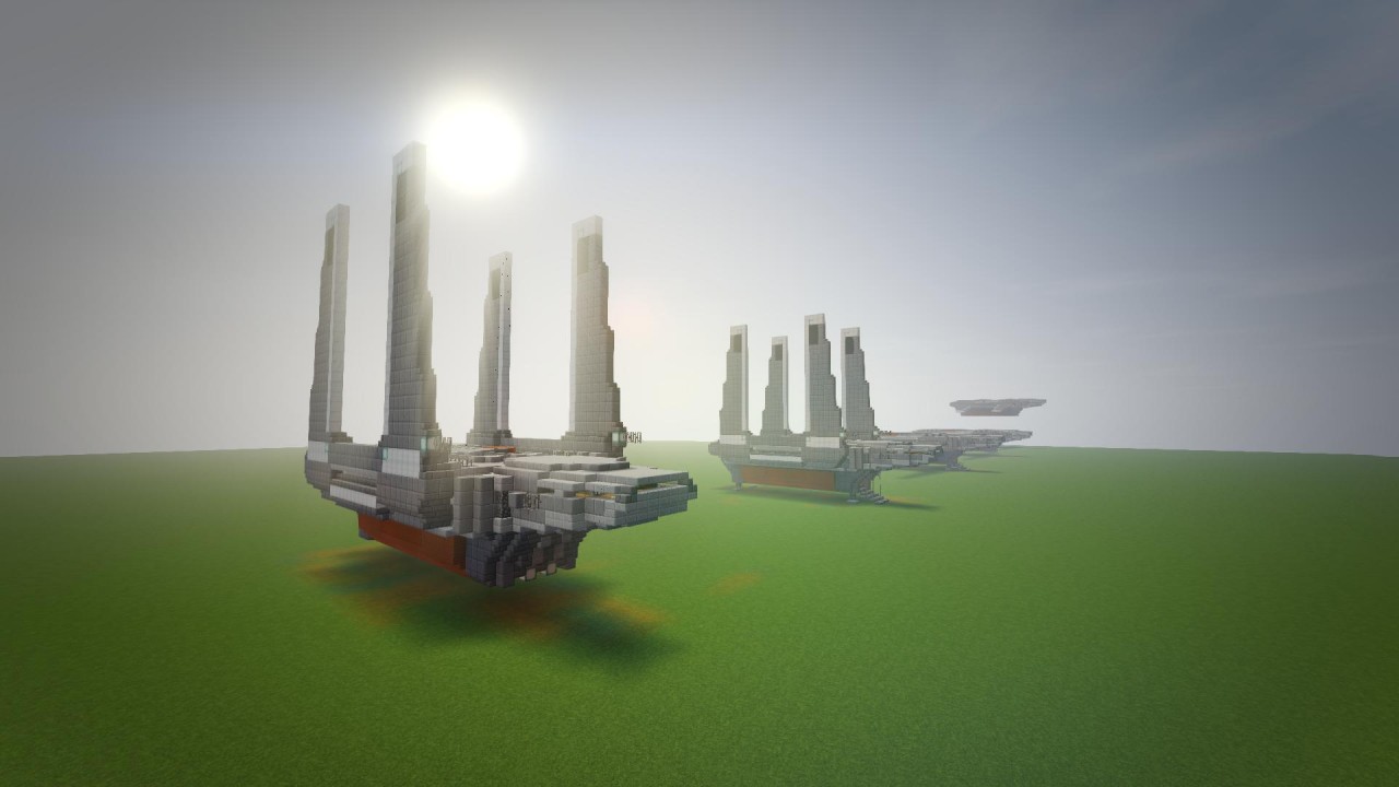 Imperial Cargo Shuttle SW 0608 Star Wars Rogue One Minecraft Map