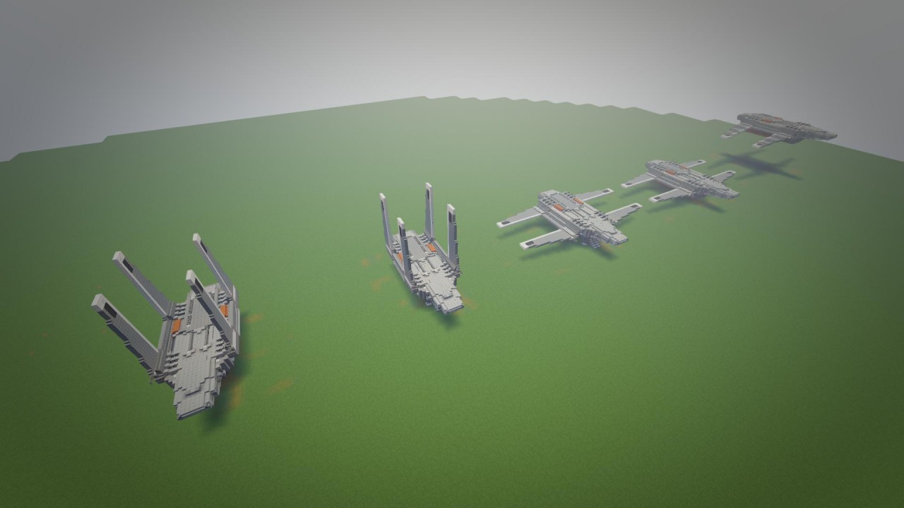 Imperial Cargo Shuttle SW 0608 Star Wars Rogue One Minecraft Map