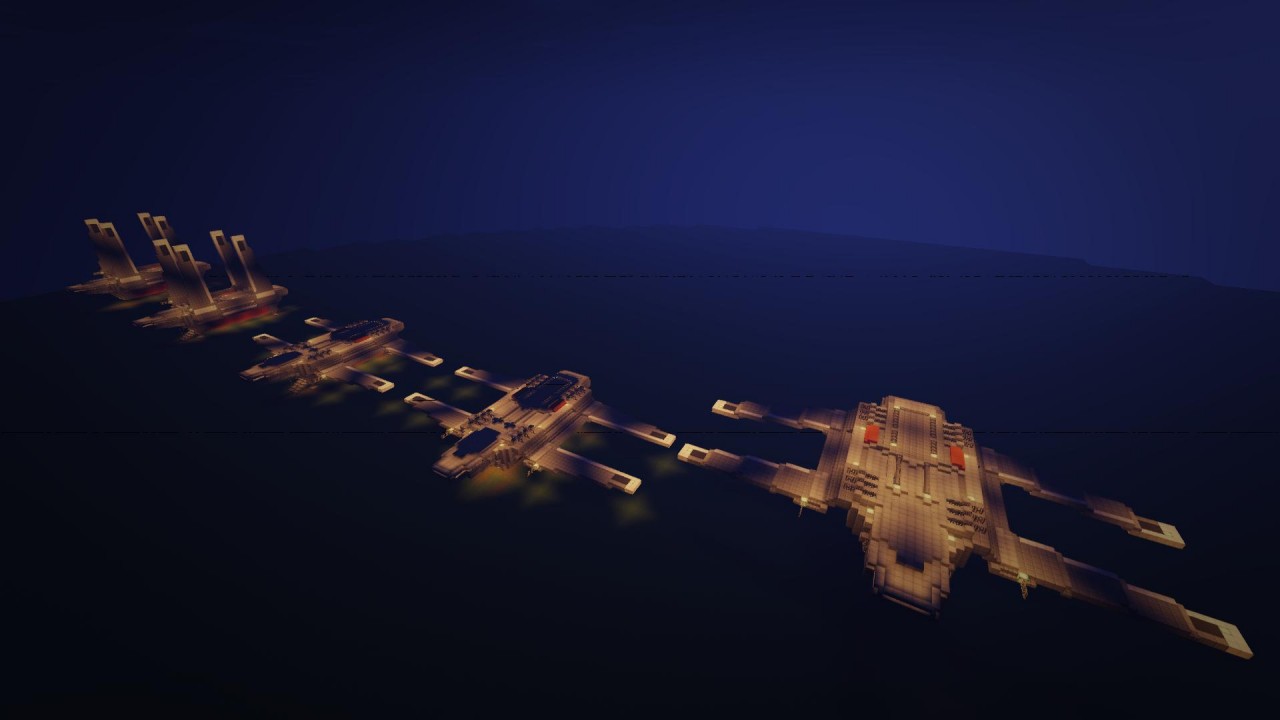 Imperial Cargo Shuttle SW 0608 Star Wars Rogue One Minecraft Map