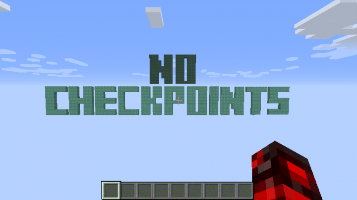 No Checkpoint Minecraft Map