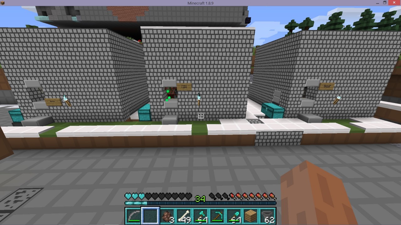 Great starter base fully loaded with everything you need Minecraft Map