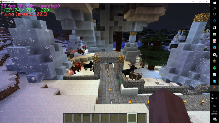 ice house Minecraft Map