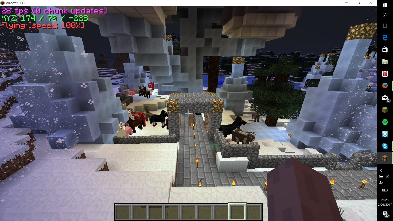 ice house Minecraft Map