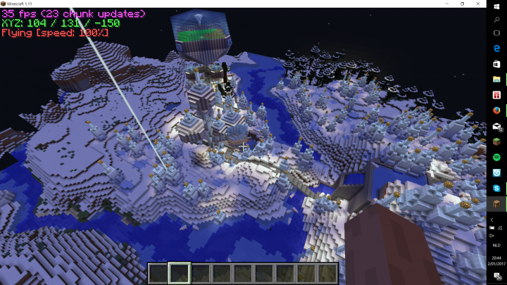 ice house Minecraft Map