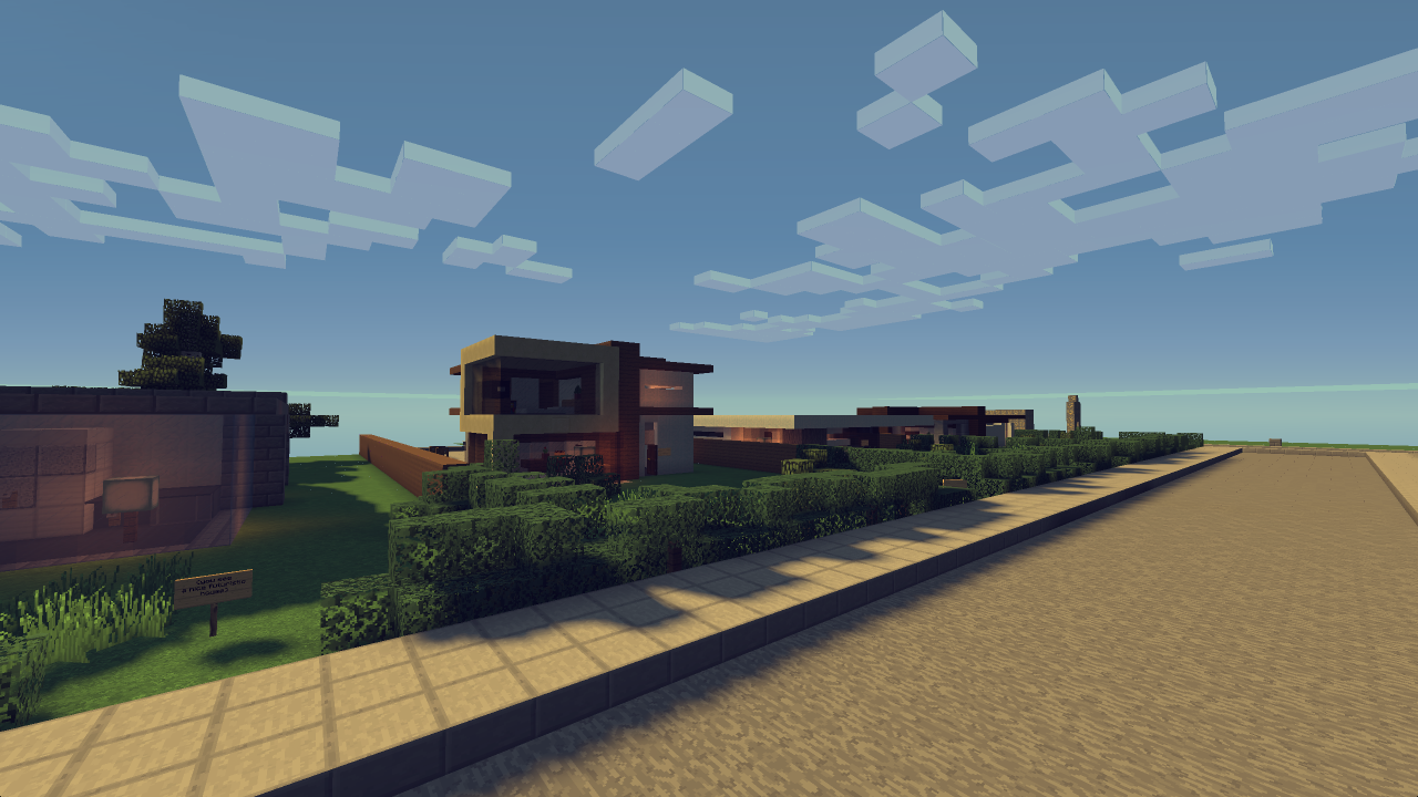 Modern Suburb Minecraft Map