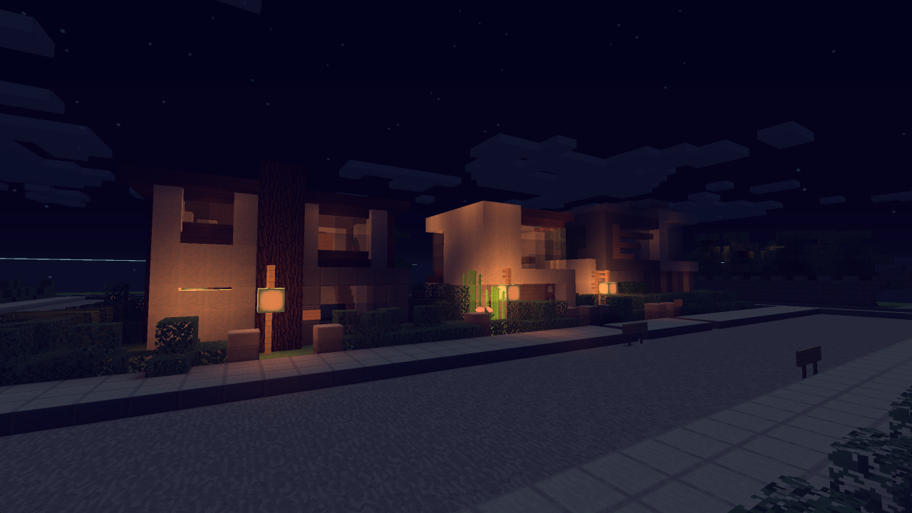 Modern Suburb Minecraft Map