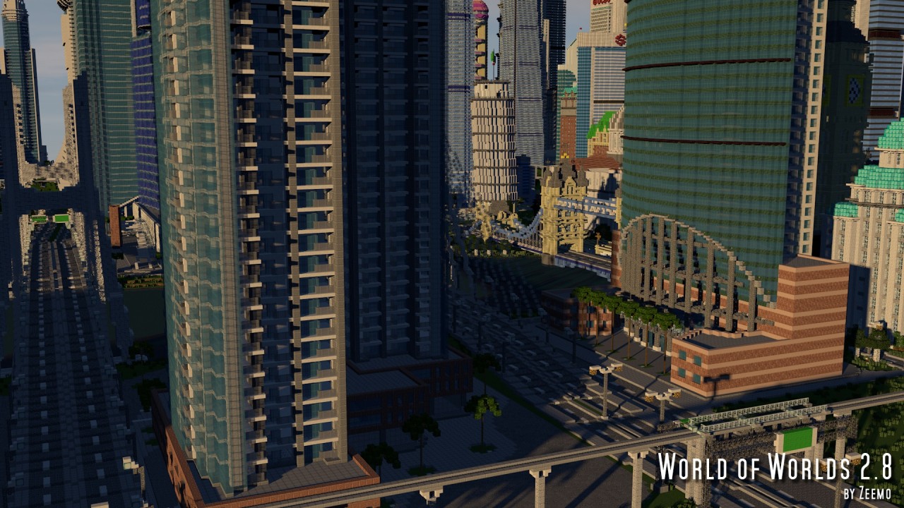 Mexico City, Mexico Minecraft Map