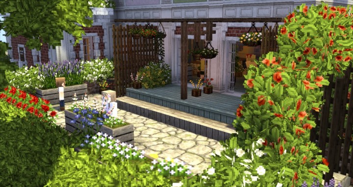 A flower shop Minecraft Map