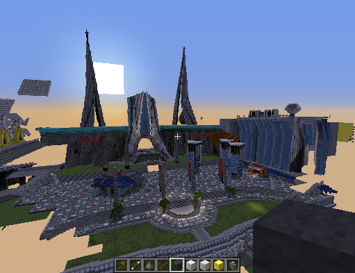 Game Destiny Hub Minecraft Map