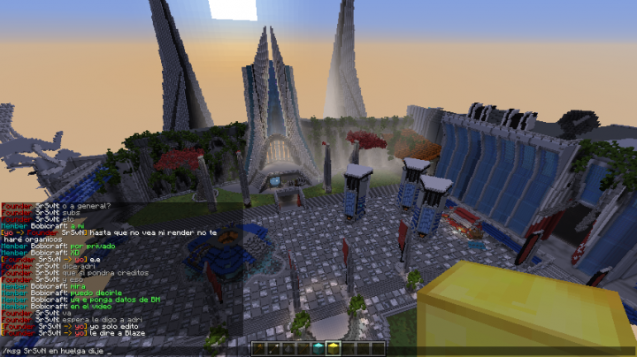 Game Destiny Hub Minecraft Map