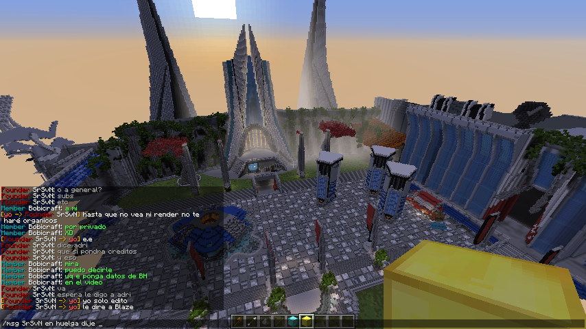 Game Destiny Hub Minecraft Map