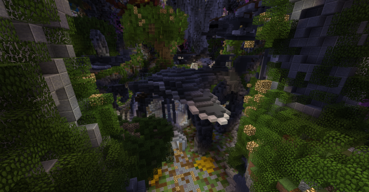 [Galaxy/Sci-fi] Lobby / Hub - Size 600 by 600 Minecraft Map