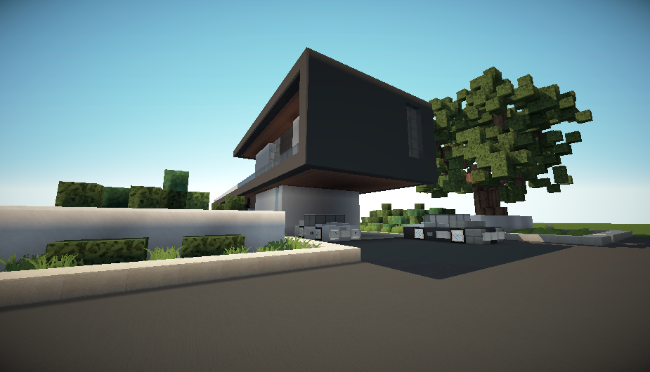 Modern Realistic Concept House Minecraft Map