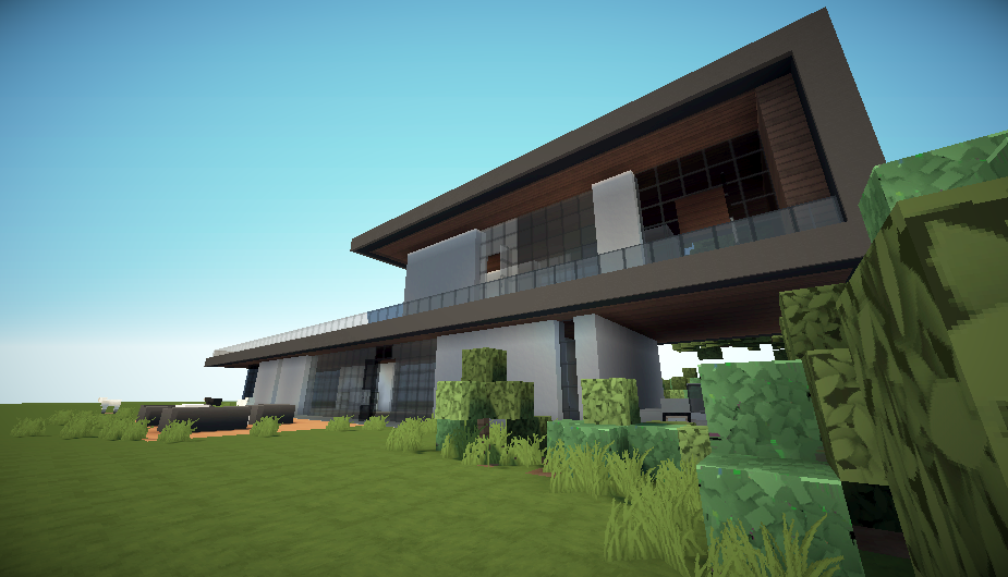 Modern Realistic Concept House Minecraft Map