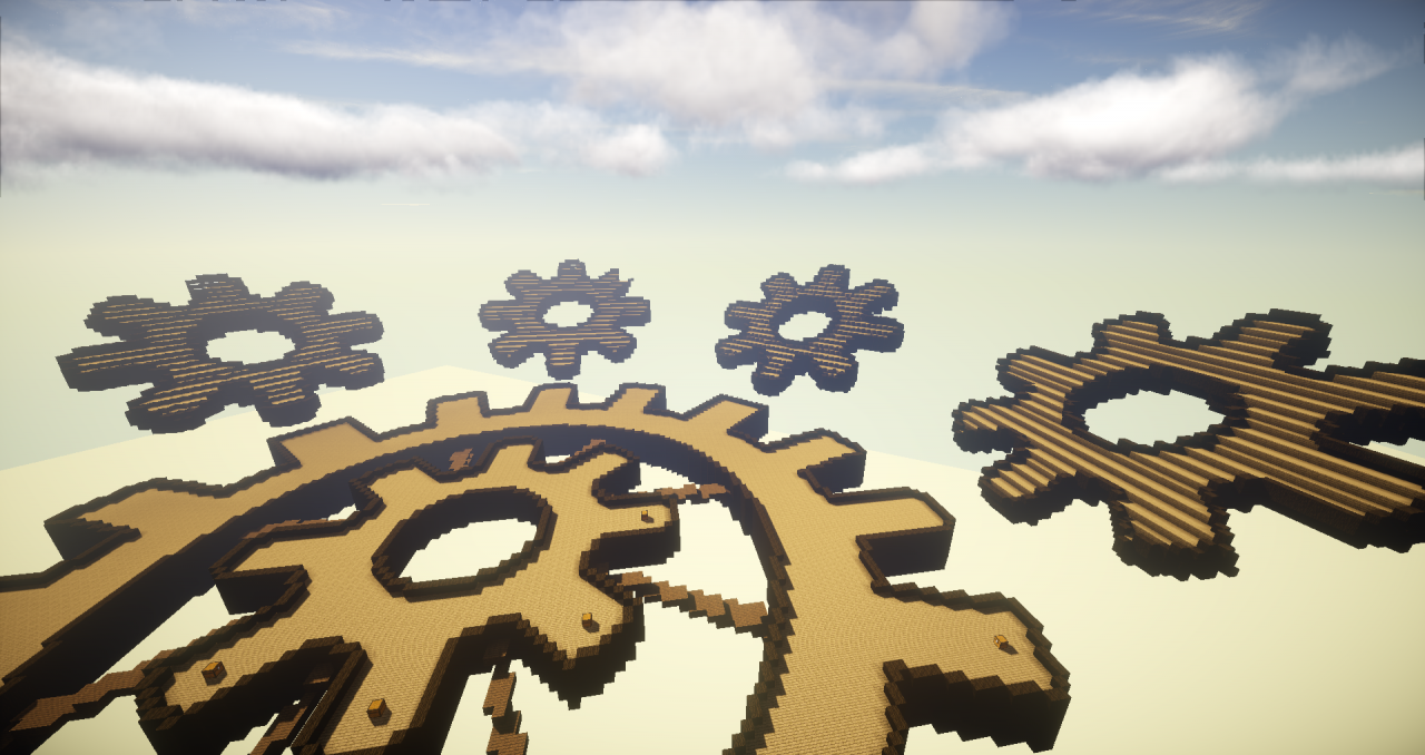 Wooden Gears - Skywars Map Minecraft Map