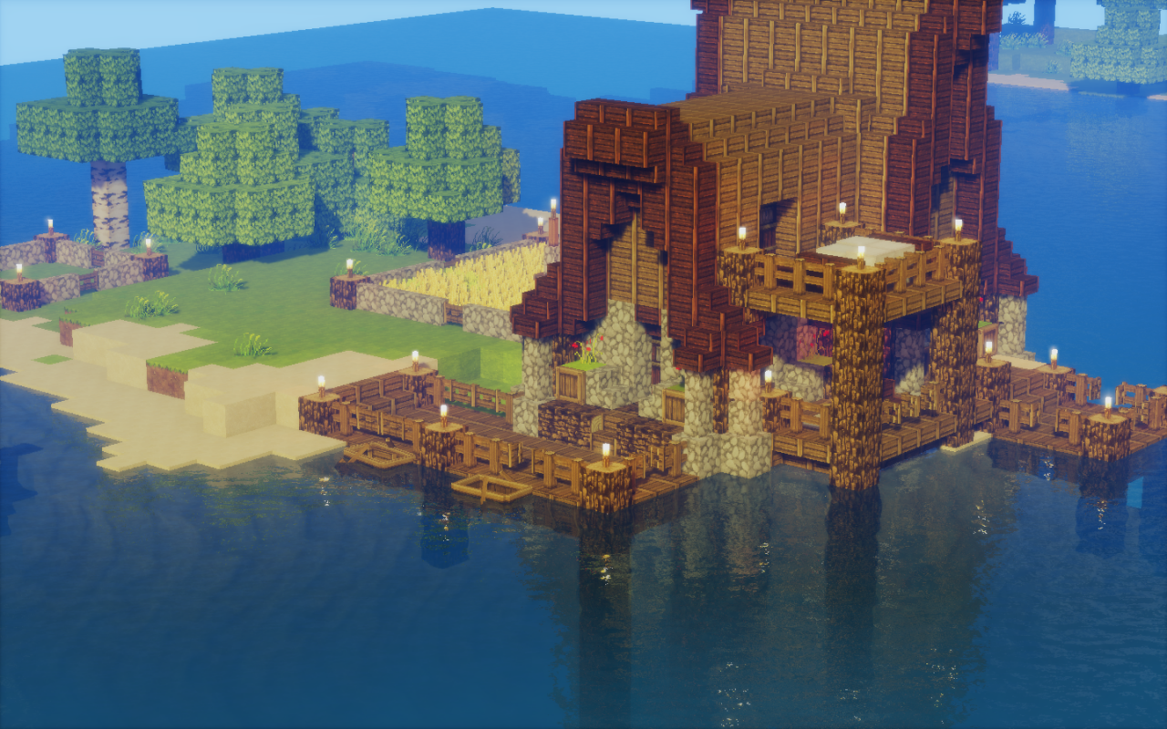 Beautiful Seaside House! Minecraft Map