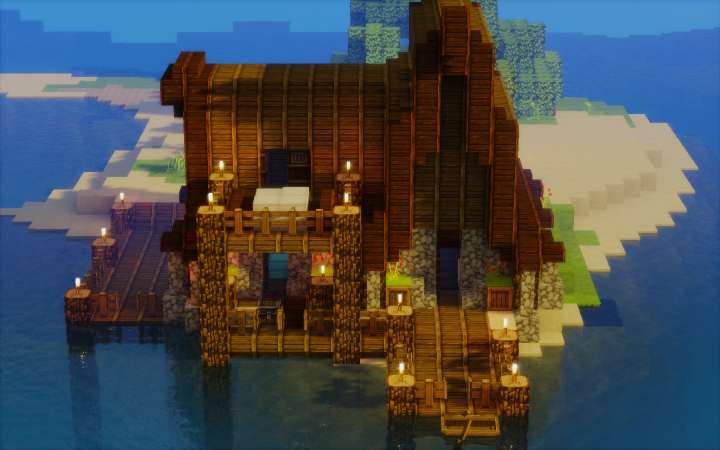 Beautiful Seaside House! Minecraft Map