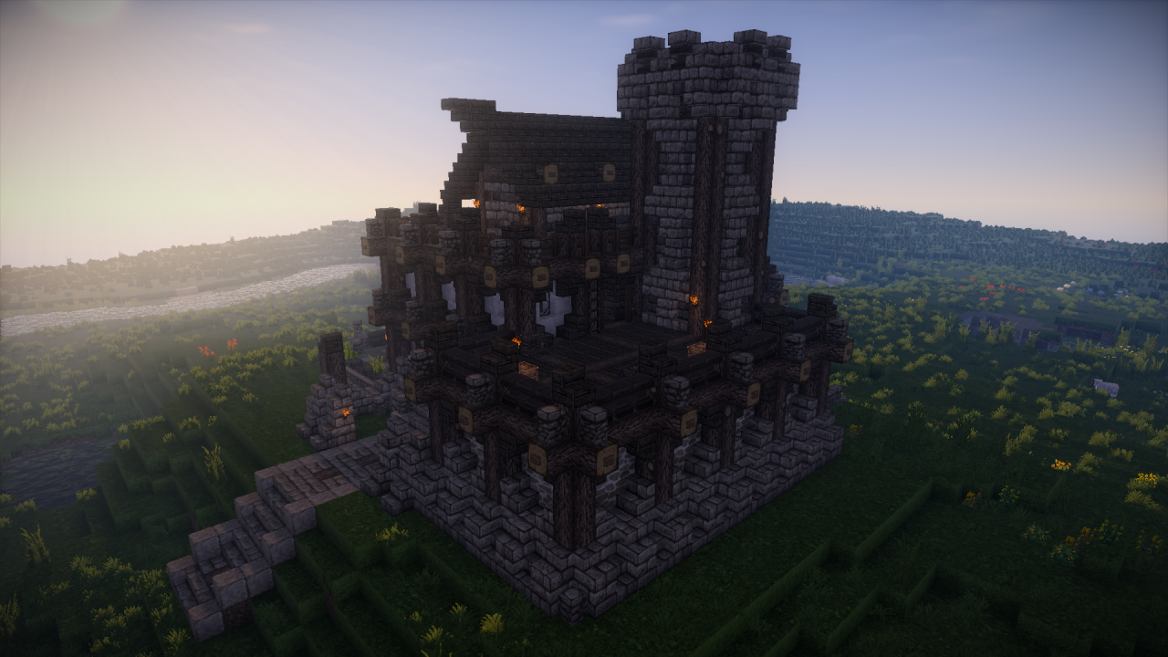 Medieval Small Castle Minecraft Map