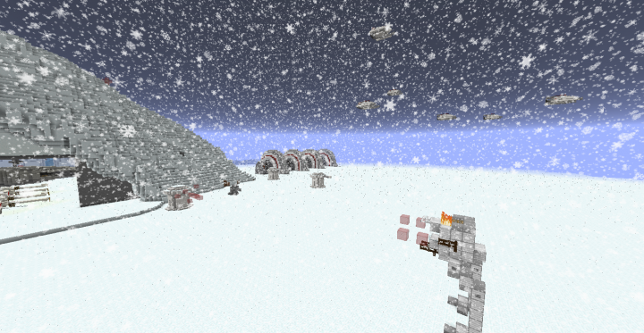 Minecraft 1.9: Star Wars - Hoth Battlefield Minecraft Map