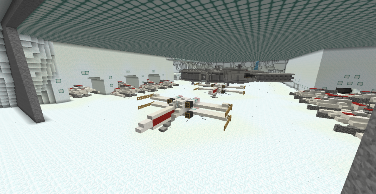 Minecraft 1.9: Star Wars - Hoth Battlefield Minecraft Map