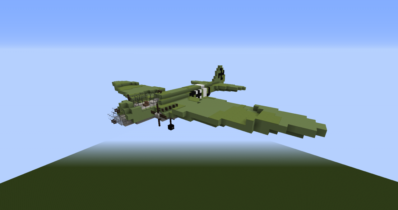 Junkers Ju 88 Minecraft Map