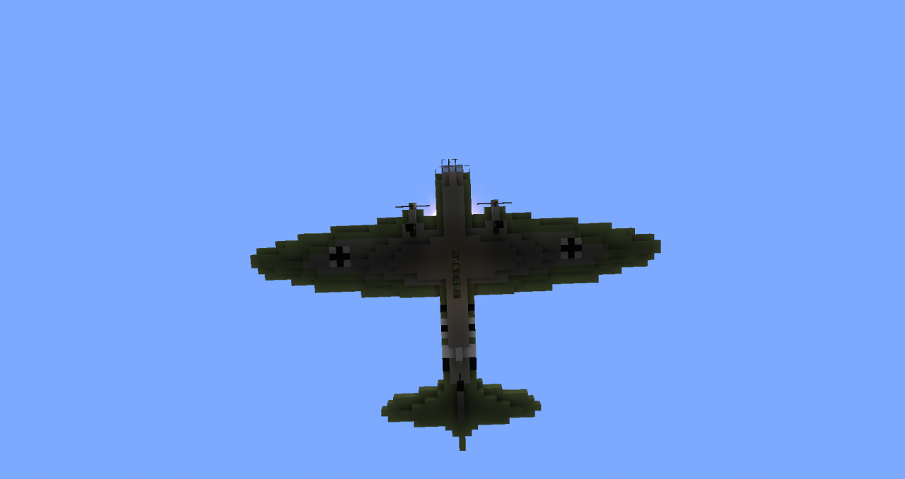 Junkers Ju 88 Minecraft Map