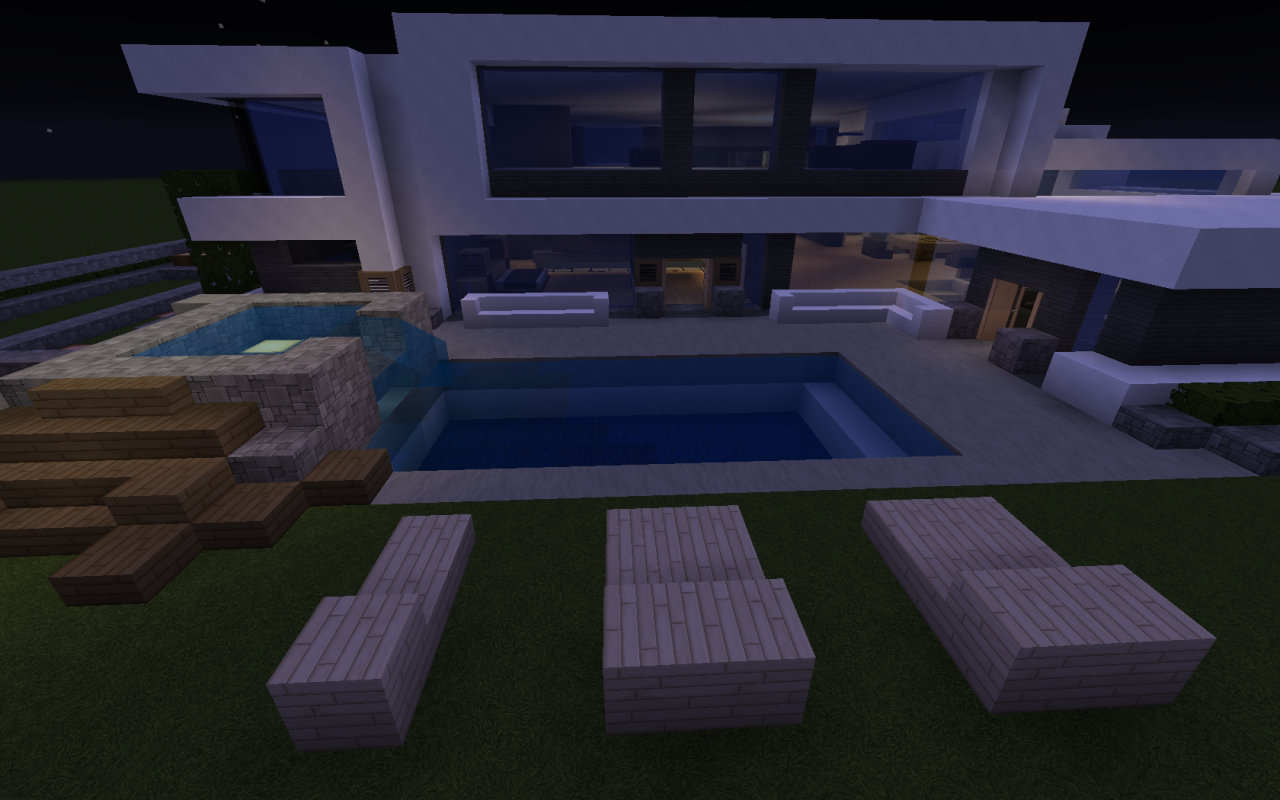 Modern House Design [Full] Minecraft Map
