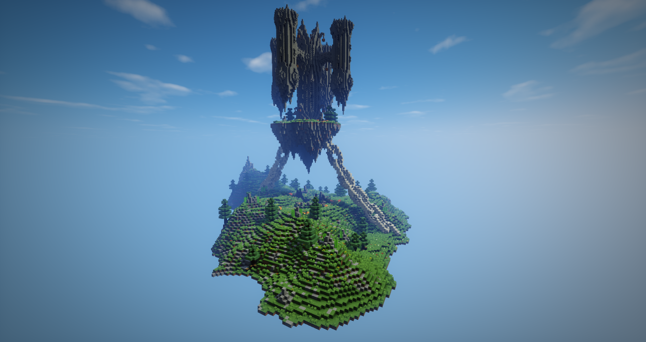 [Build] The Tower of Aranwë Minecraft Map