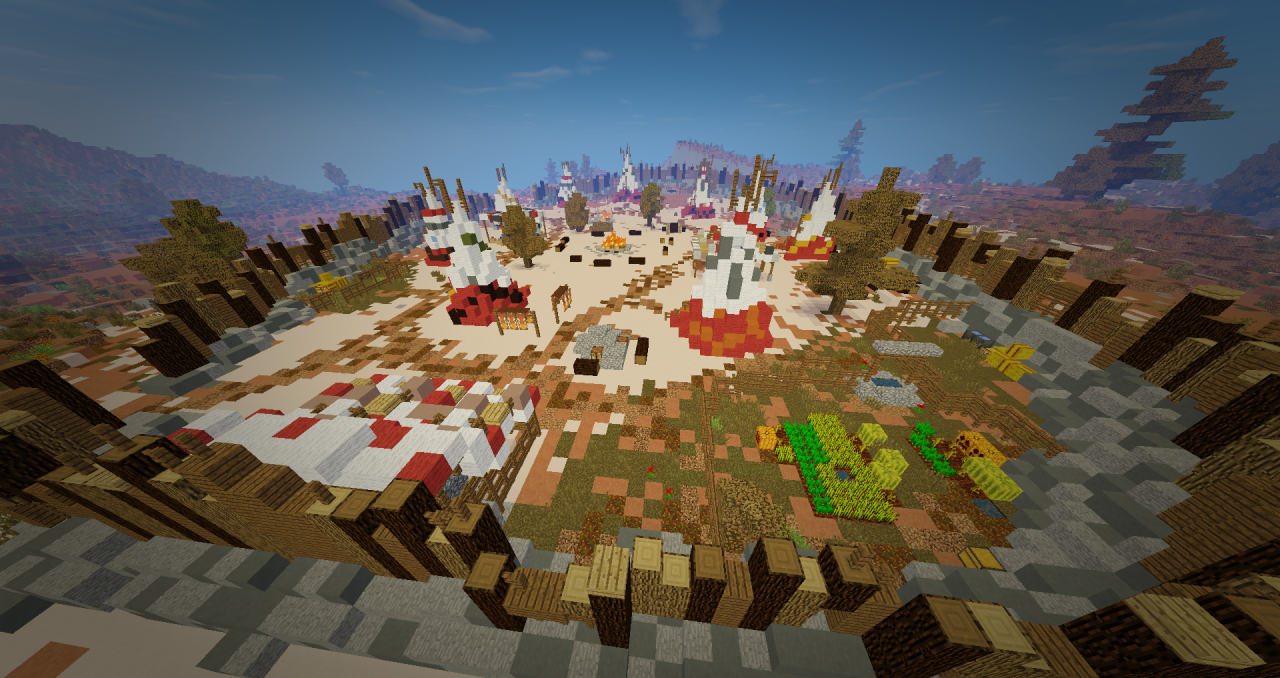 [Brawl.com] Wild West - 14k by 14k custom map and gamemode! Minecraft Map